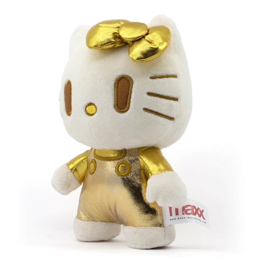Sanrio DZNR Plush Figure Hello Kitty Golden Edition 18 cm | Poki-heaven AS