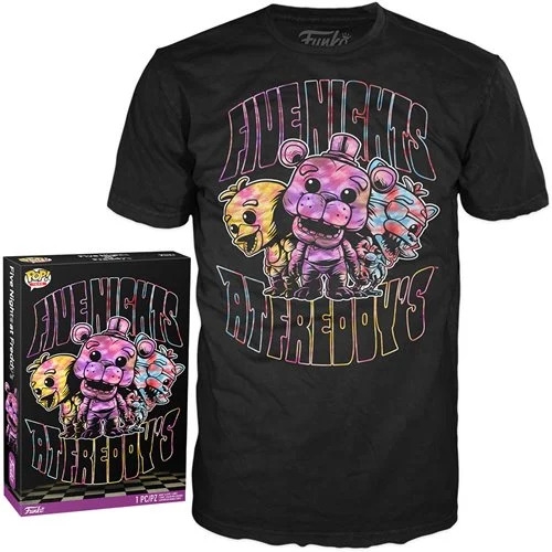 Five Nights at Freddy's Summer Adult Boxed Pop! T-Shirt | Poki-heaven AS